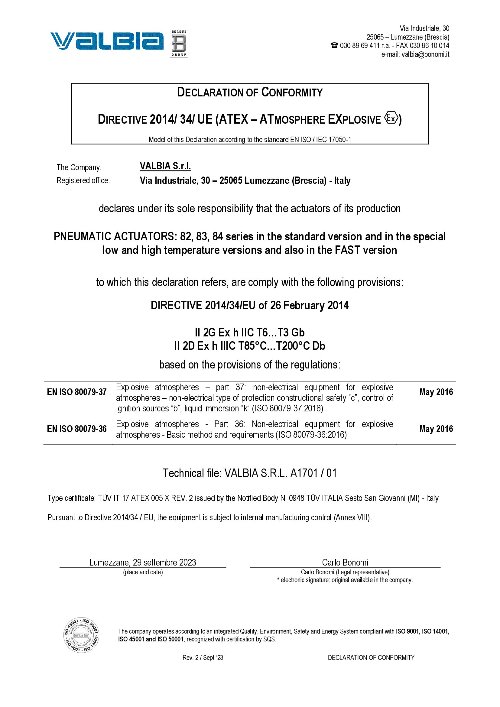 Valbia S.r.l. - Download